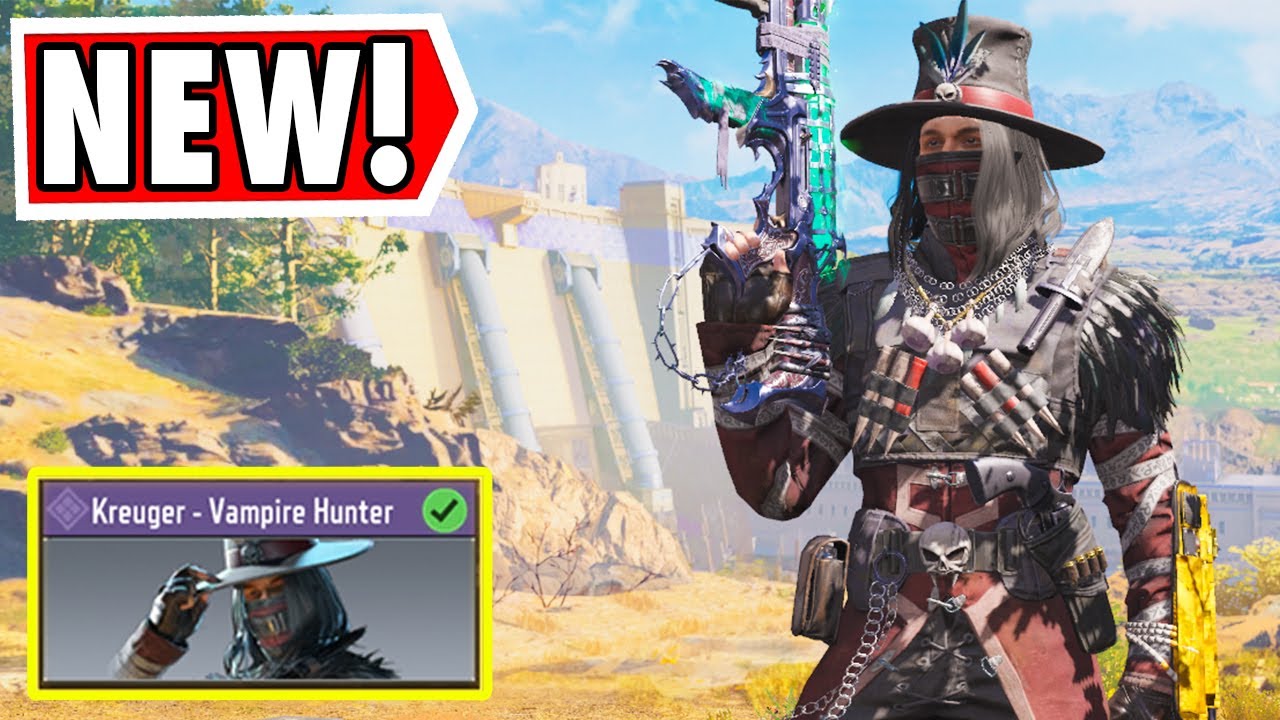 *NEW* KRUEGER VAMPIRE HUNTER GAMEPLAY IN COD MOBILE! - YouTube