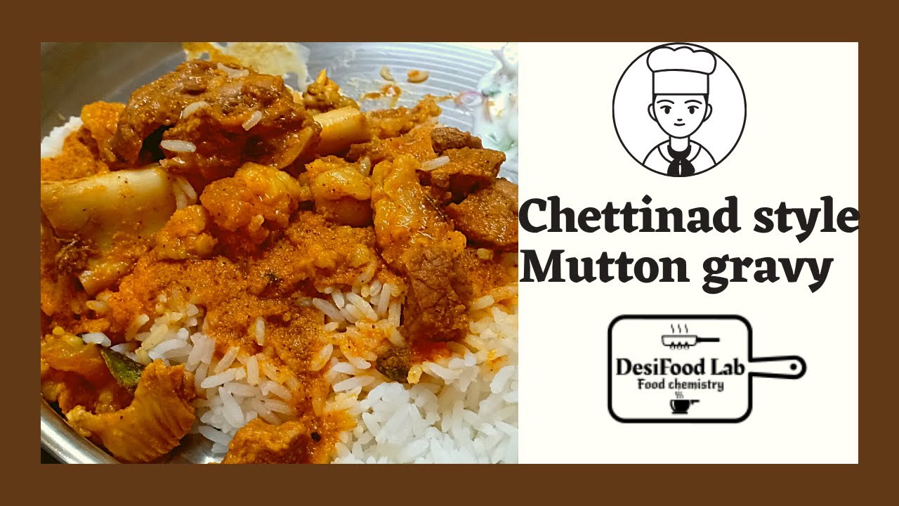 Chettinad style Mutton Gravy//Village style Mutton curry. - YouTube