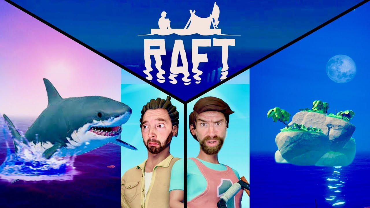 LOST AT SEA IS CERTAIN DEATH! / Raft Episode 2 - YouTube