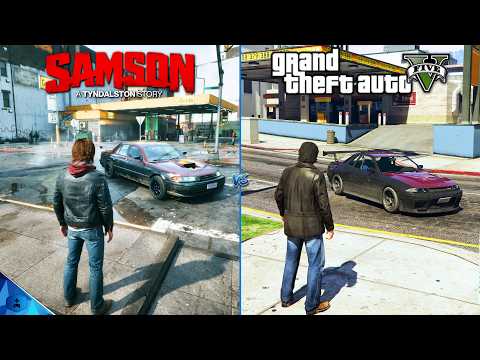 Samson vs GTA V - Graphics, Physics and Details Comparison