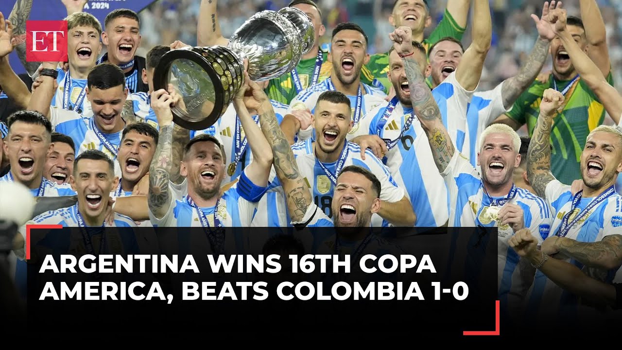 Argentina defeats Colombia in Copa America final for historic 16th ...