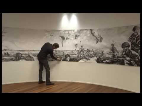 14 Meter long Panorama: 'The Airborne at Ginkel heath, 1944' - Benjamin ...