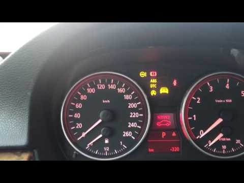 BMW E90 dashboard malfunction - YouTube