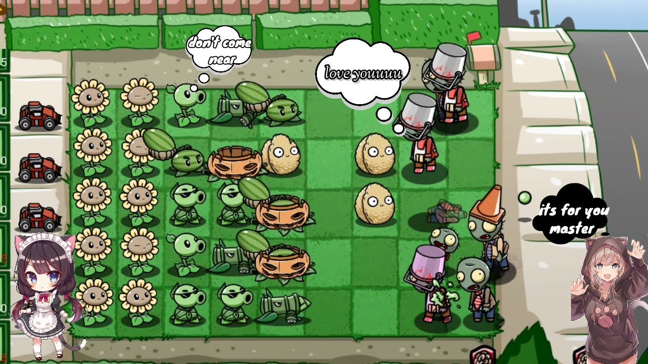 pvz cute version 😋😘😍😍😘🥰😗🤩🥳😛😋/ PLANT VS ZOMBIES CUTE - YouTube