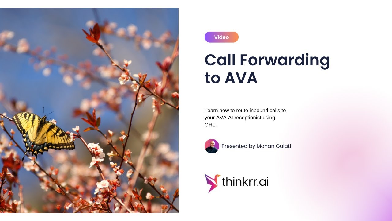 Call Forwarding to AVA - YouTube