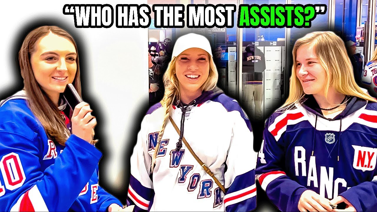 How Well Do New York Rangers Fans Know Their Team? - YouTube