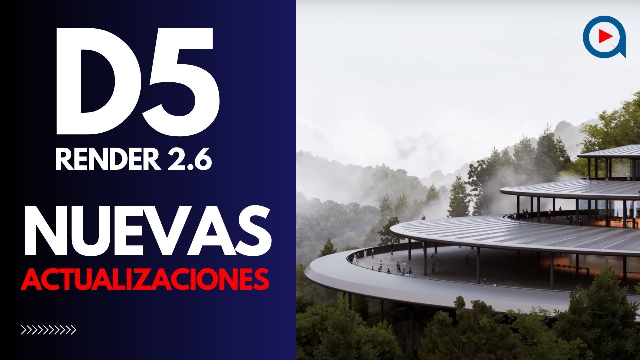 Sorprendente Actualización: D5 RENDER 2.6 con Atmosphere AI, UV ...