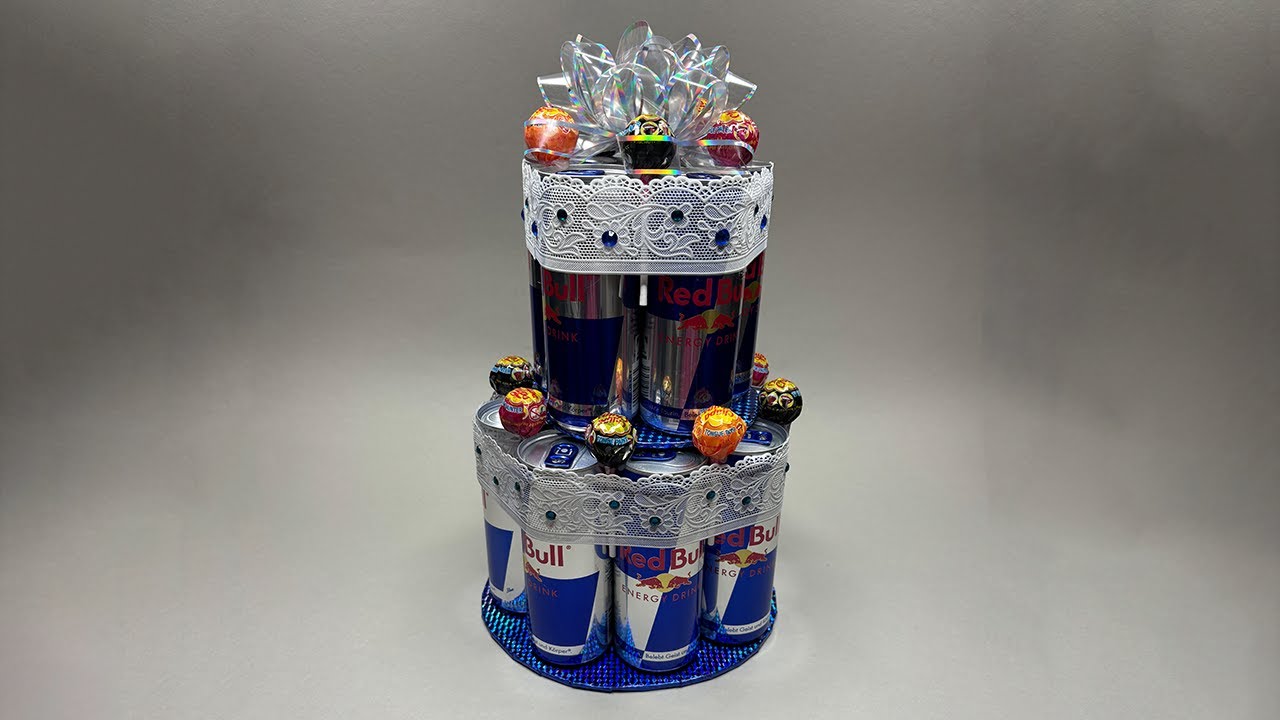 Red Bull Torte Dosen