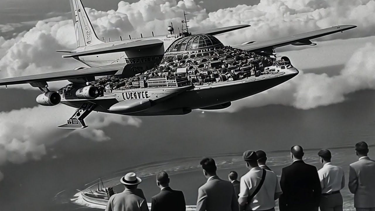 SciFi : 1950s Flying cities, aerocruise airlines, parallel dimension ...