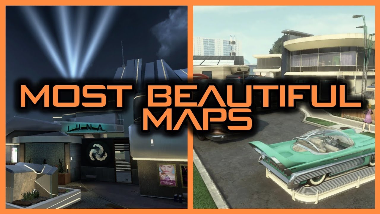 Top 5 Most Beautiful BO2 Multiplayer Maps - YouTube
