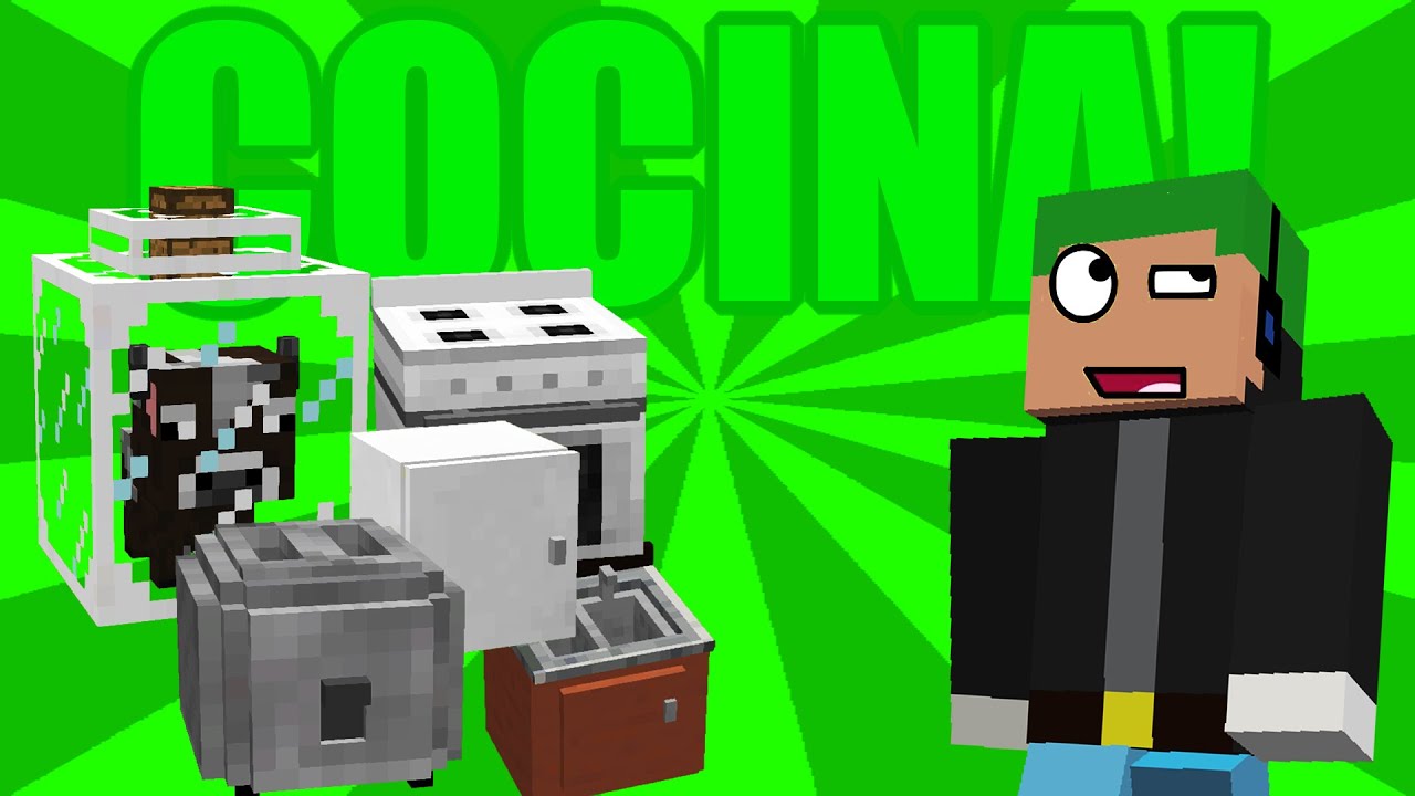😱COOKING FOR BLOCKHEADS MINECRAFT MOD 1.16.2😱 | Minecraft review ...