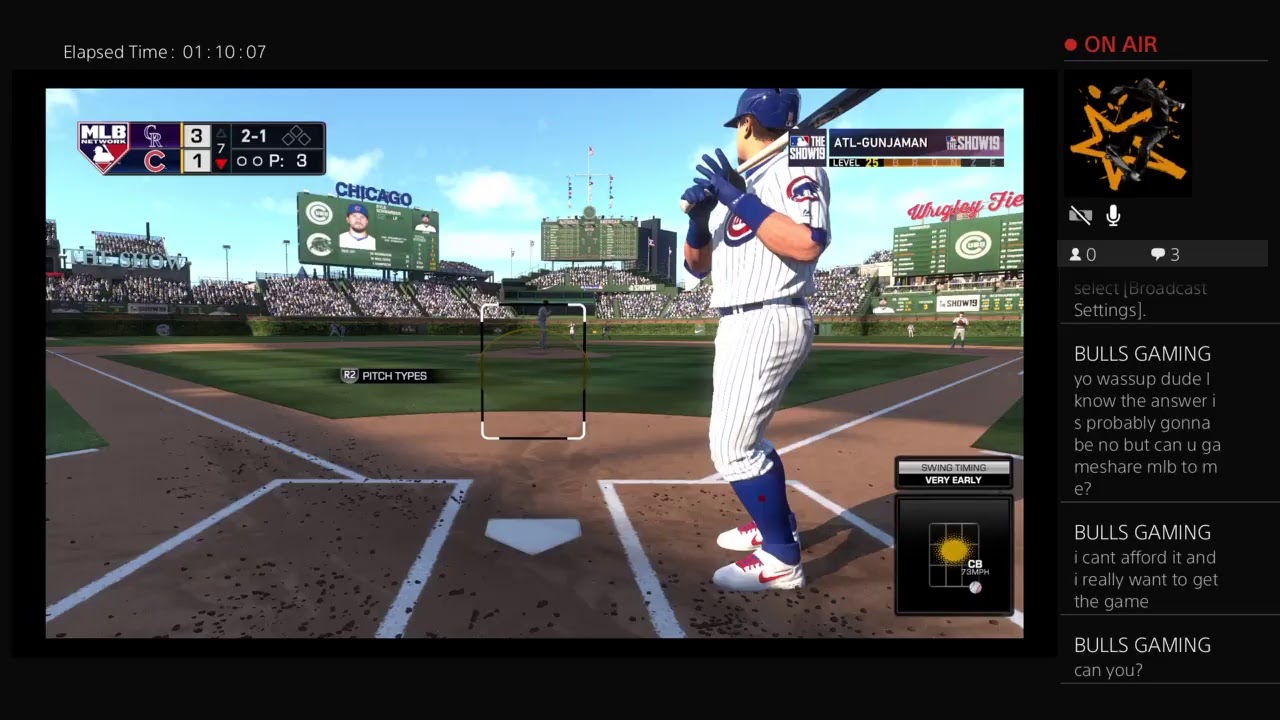 MLB The Show 19 2k19 later Park Rec Pro-Am with the guys tune in follow ...