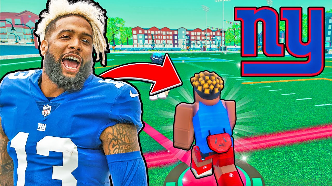 PRIME Odell Beckham JR Pulls up to the PARK In Ultimate Football! - YouTube
