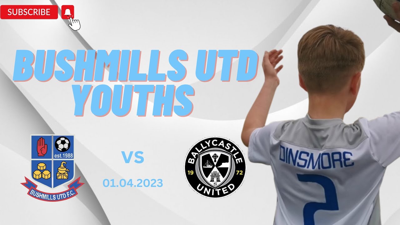 Bushmills United 2012 Vs Ballycastle 2012 Colts 01.04.2023 - YouTube