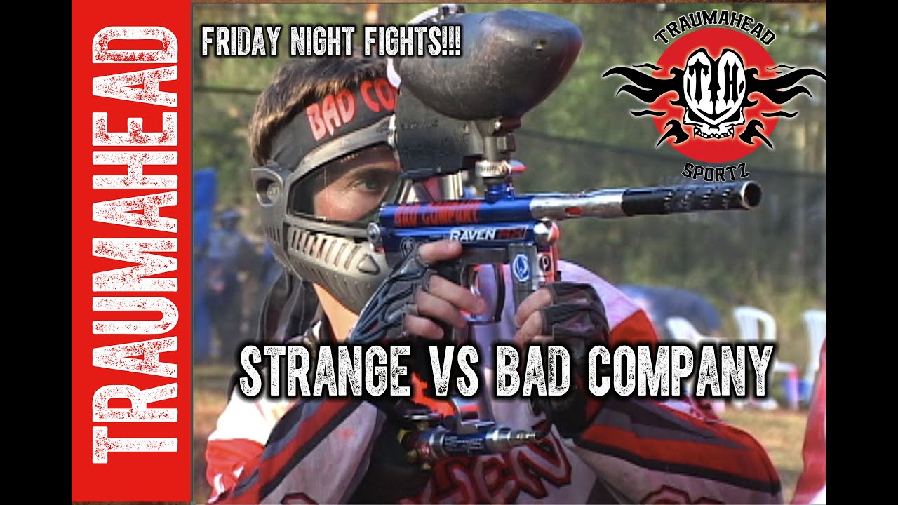 Paintball Team Strange vs Bad Company TRAUMAHEAD - YouTube