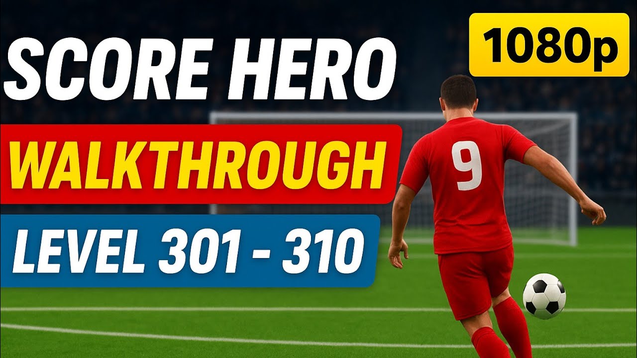 Score Hero Walkthrough (1080 p) | Level 301 - 310 | Score Hero Gameplay ...