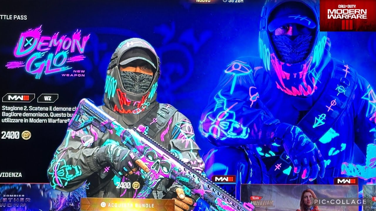 NUOVO Bundle MW3 DEMON GLO - YouTube