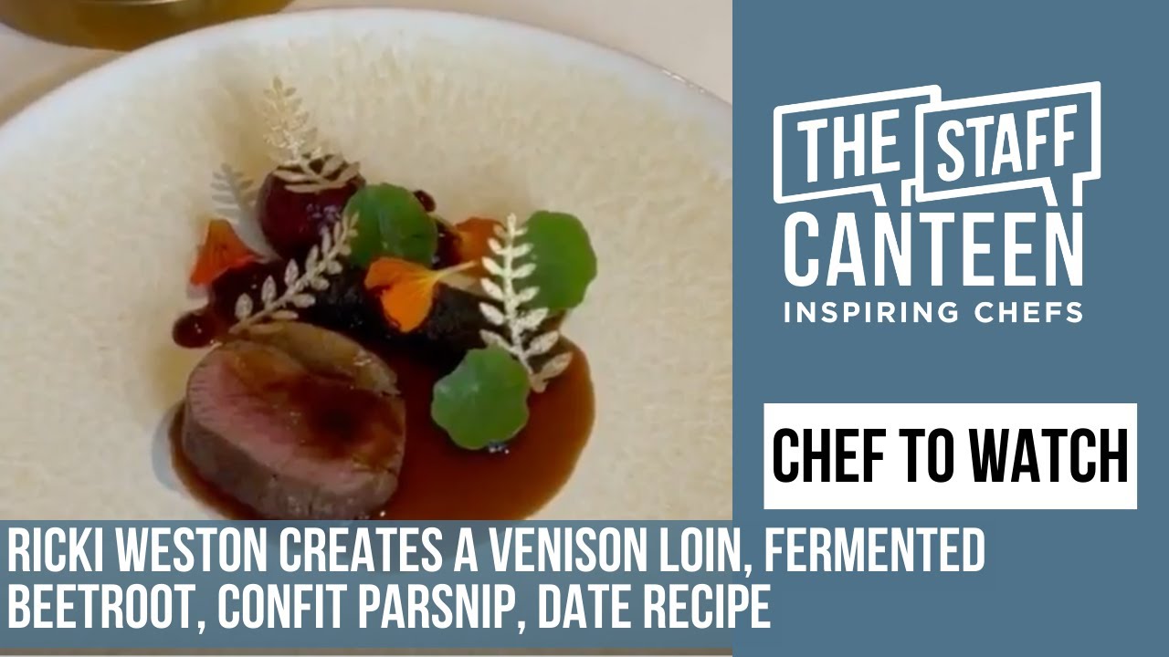 Michelin starred chef Ricki Weston creates a venison with black pudding ...