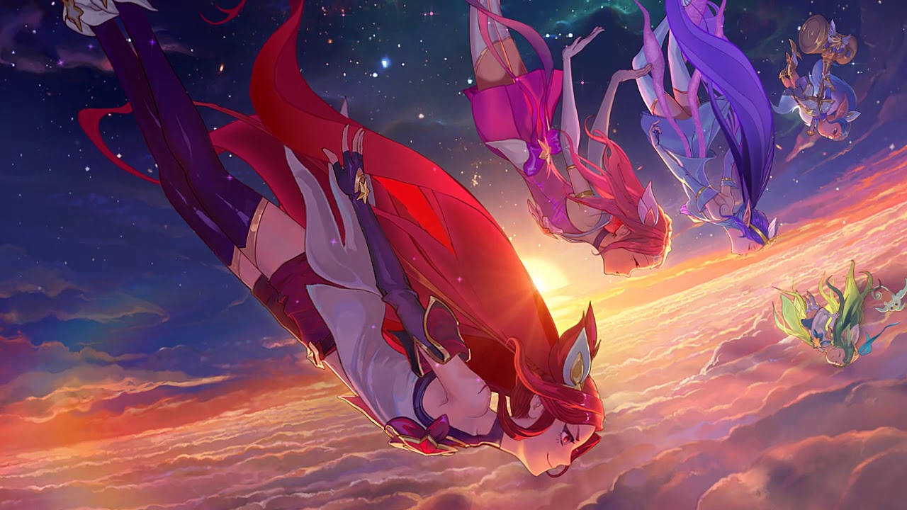 Star Guardian: Falling from sky. - YouTube