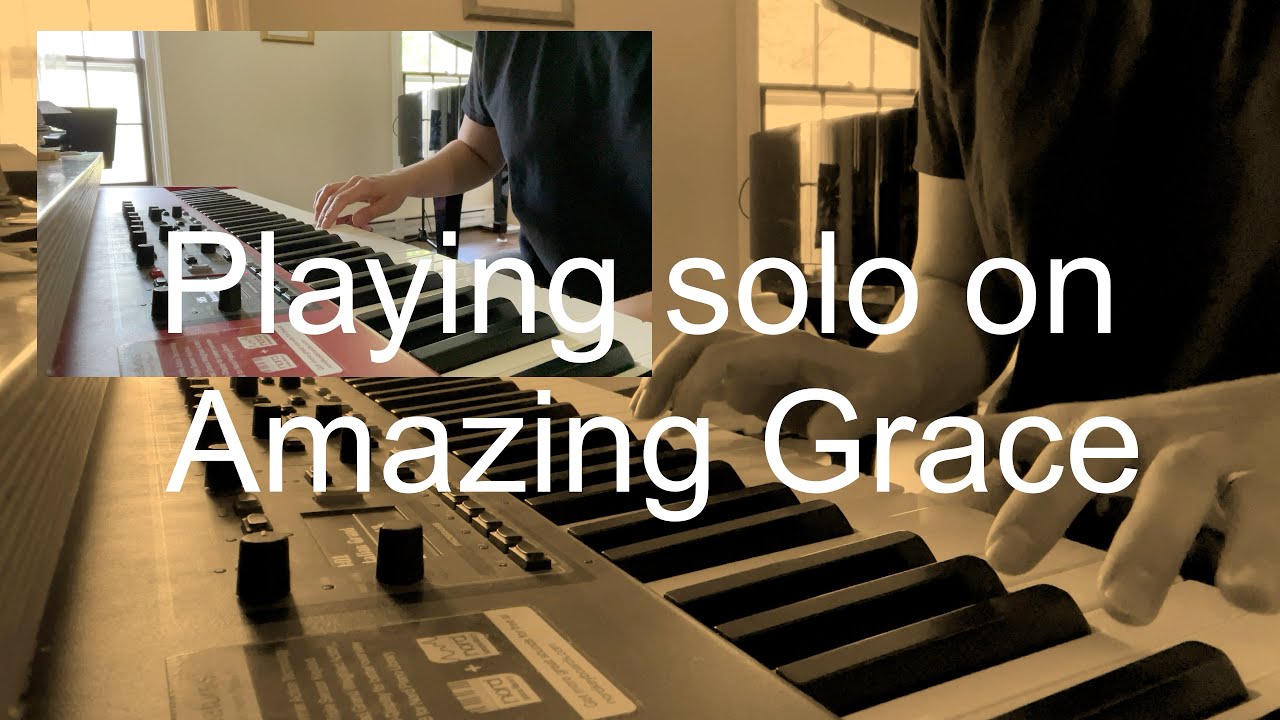 Three ways of playing solo on Amazing Grace - YouTube