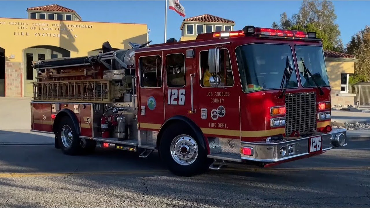 LACoFD Engine 126 - YouTube