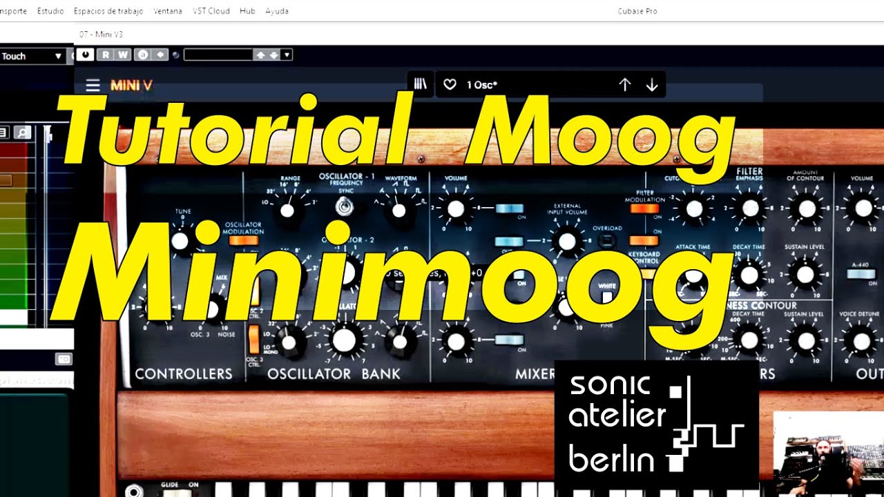 4.- Tutorial Arturia Mini V Minimoog (español) . El filtro moog (VCF ...
