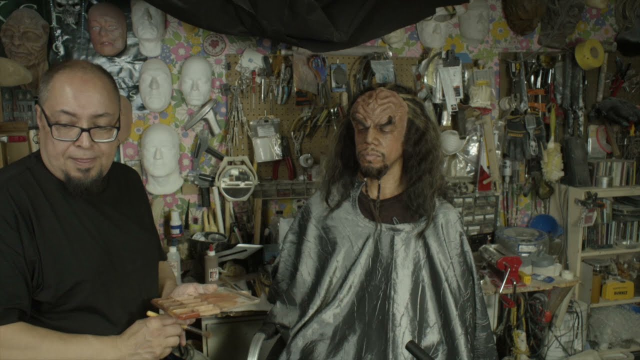 Star Trek KLINGON MAKEUP Before & After with Emmy Award Winning Star ...