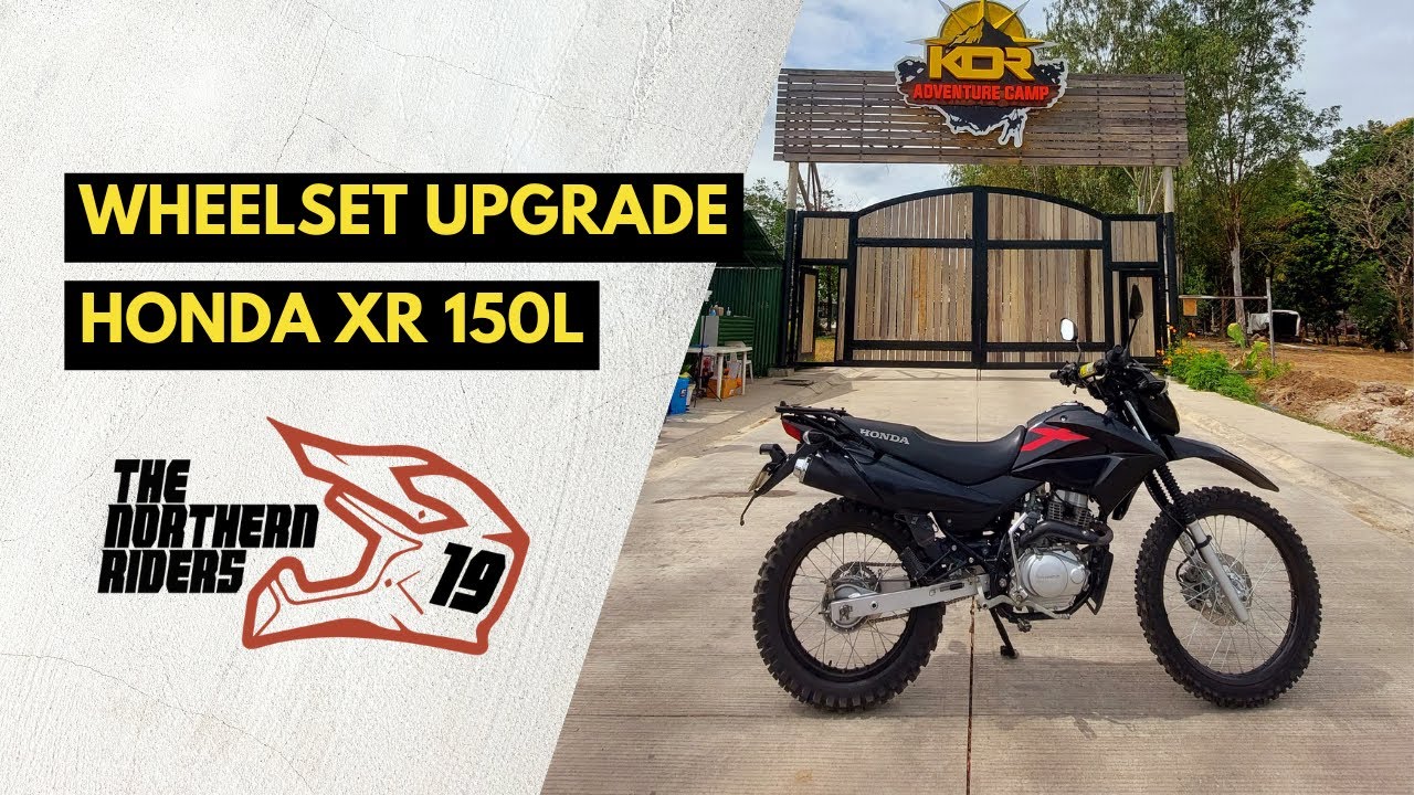 XR 150L Wheelset Upgrade | Process Video | The Northern Riders - YouTube