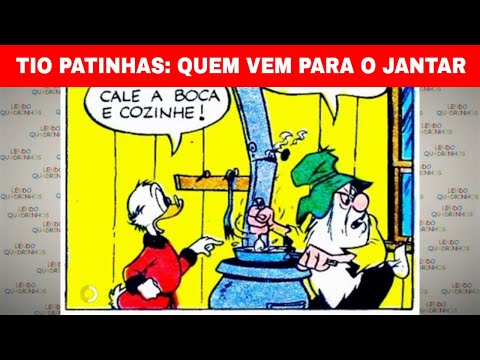 Tio Patinhas em Adivinhe quem vem para o jantar - História em quadrinhos