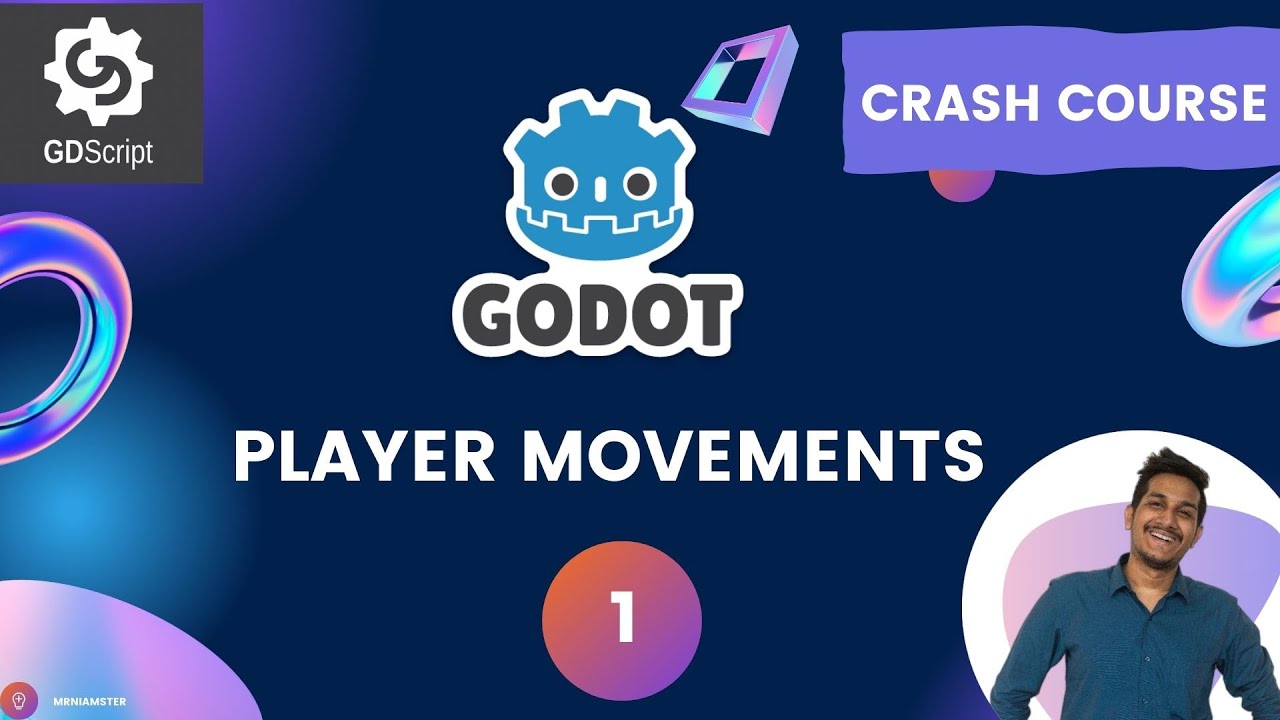 Godot 4x 2d Course 1 Adding Player Movements Click To Move 8 Directional Youtube