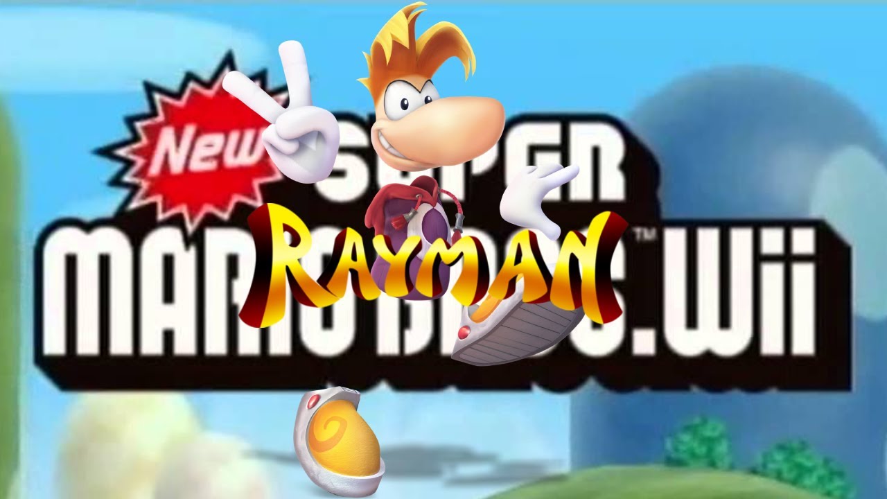 New Super Mario Bros but im Rayman - YouTube