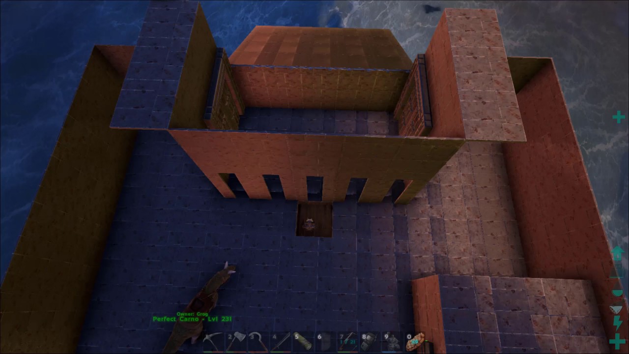 Ark: Survival Evolved The Center- Under-Raft Pen/Rex Taming (S2E12 ...