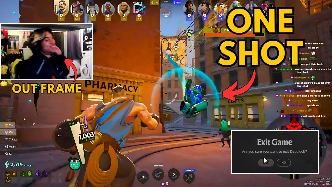 He Ended His Stream Because of This Hero - Deadlock Daily Clips Ep 55 ...