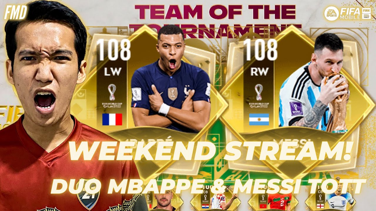 Weekend Ranking Bersama Messi dan Mbappe TOTT & Review Squad Special ...