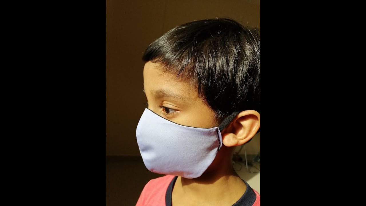 MASK FOR KIDS/HOW TO MAKE KIDS MASK/HOW TO MAKE DOUBLE PLY MASK - YouTube