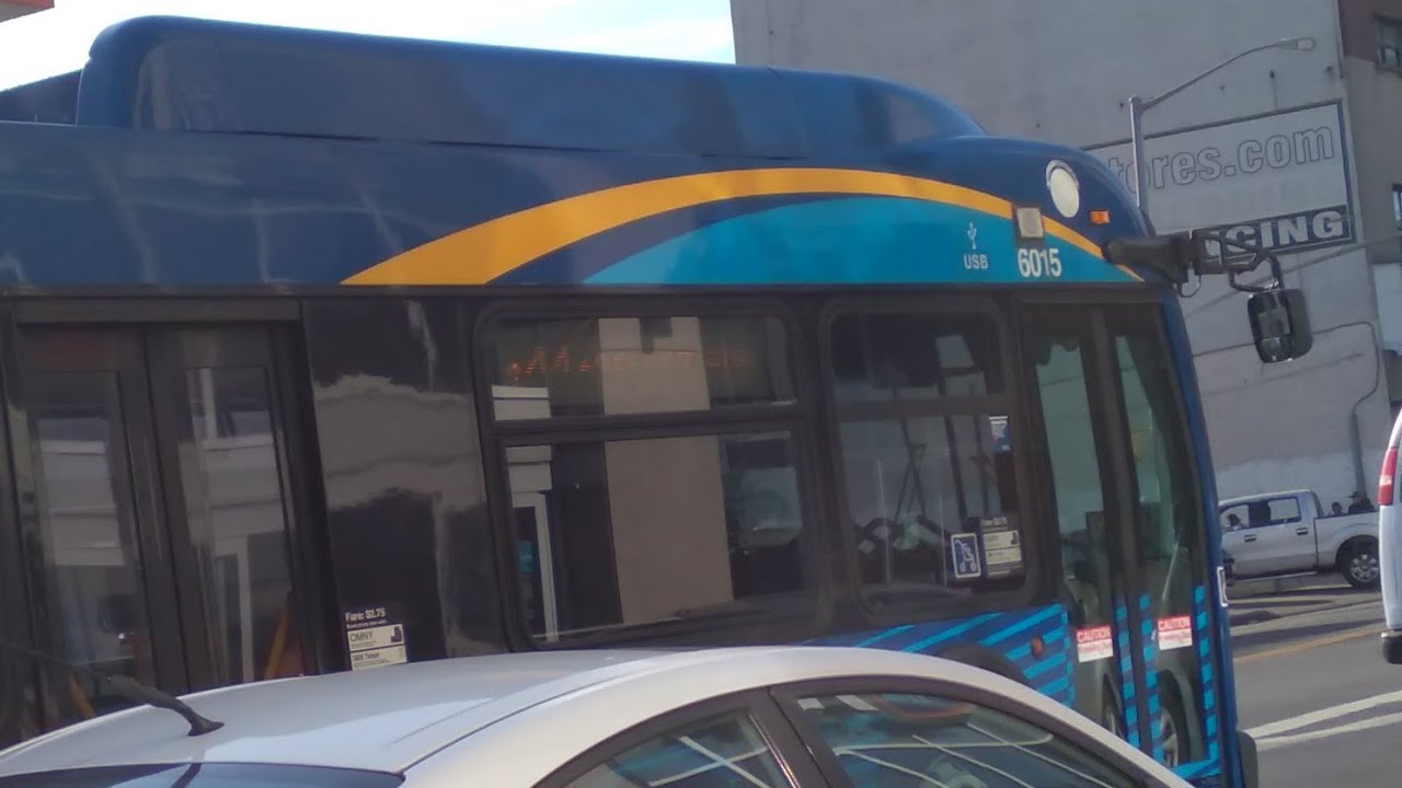 MTA NYCT On-board | 2016 New Flyer XD60 Xcelsior Articulated [6015] Q44 ...