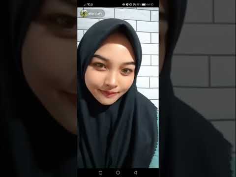 jilbab item bergoyang