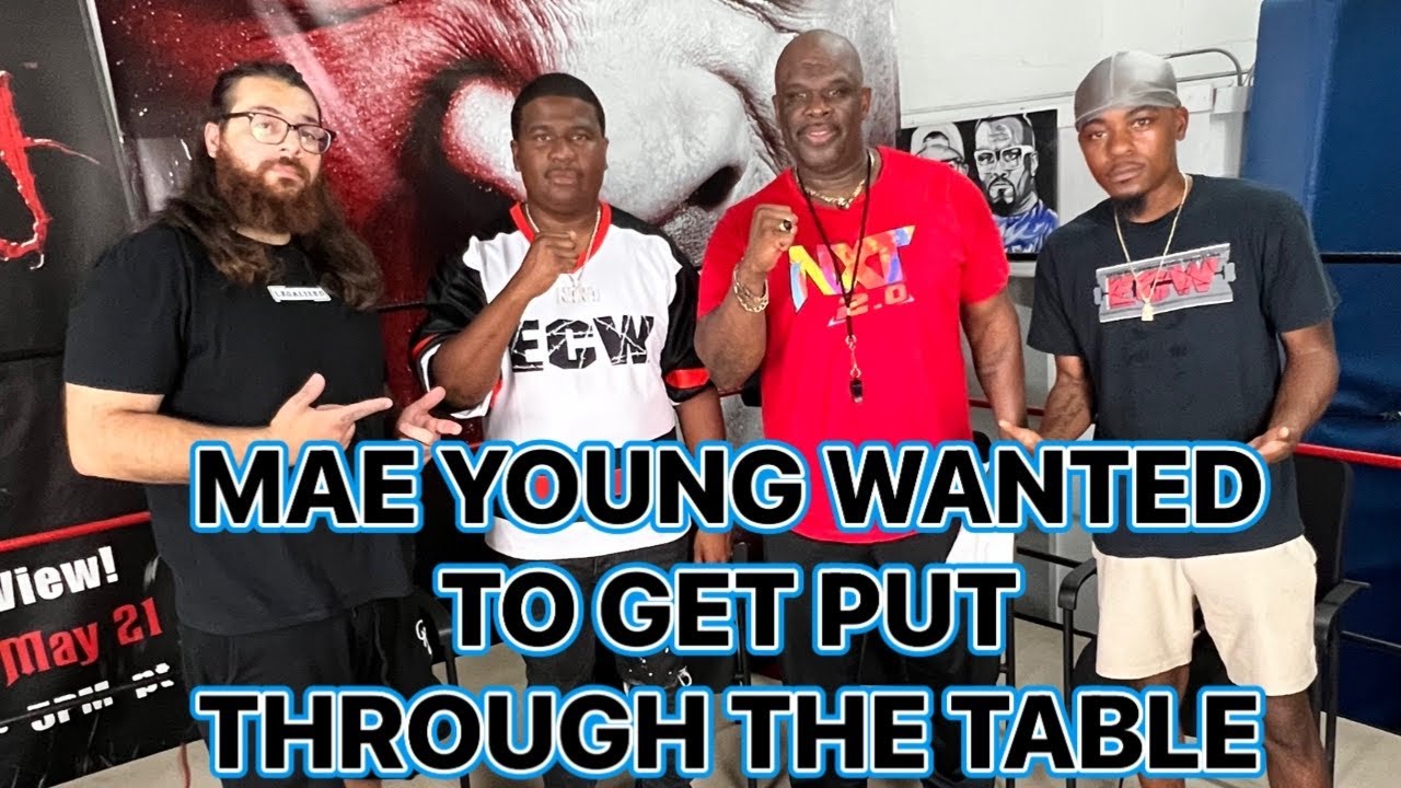 " MAE YOUNG WANTED TO GET PUT THROUGH THE TABLE " - D VON DUDLEY BREAKS ...