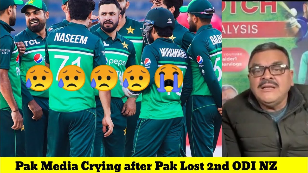 Pakistani Media On Pakistan Lost 2nd ODI vs New Zealand| Pak Media ...