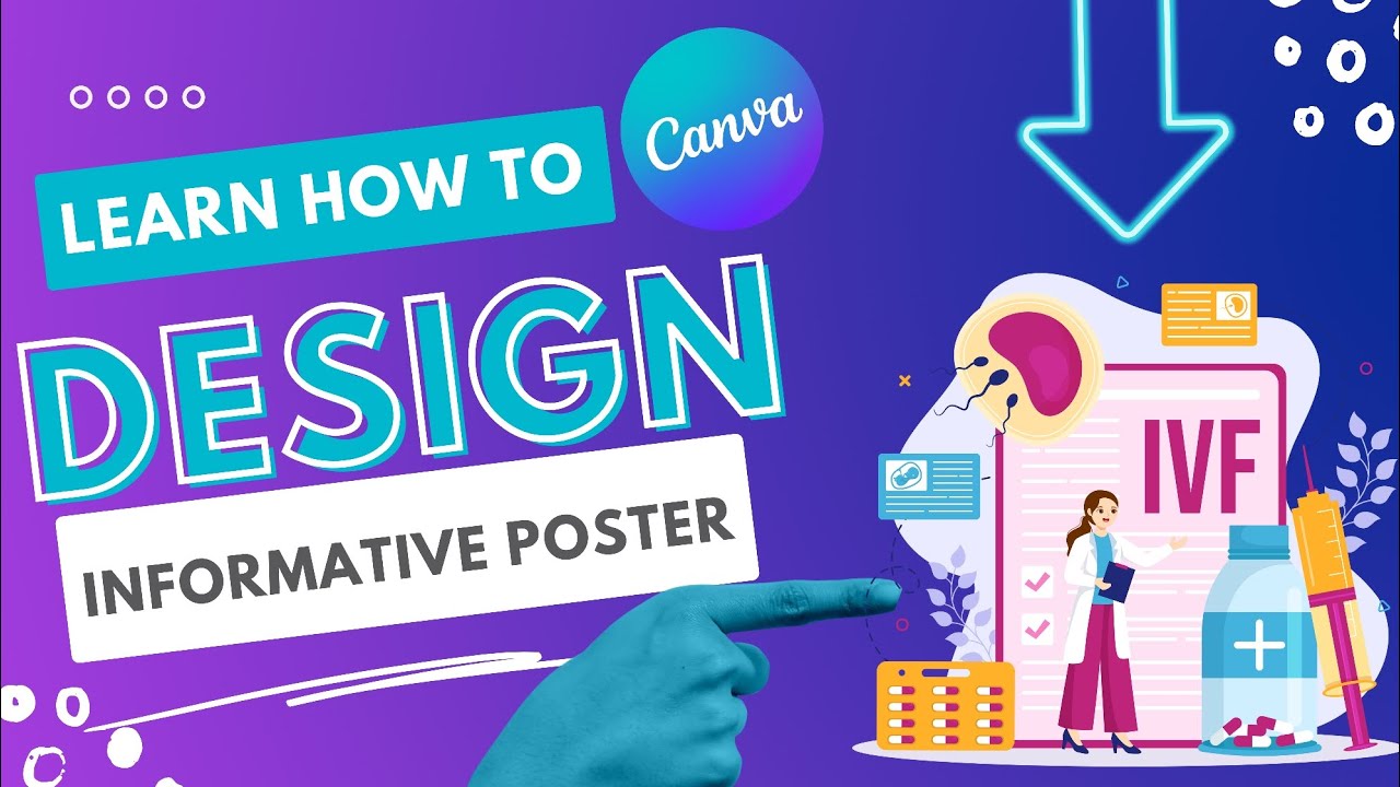 Canva में INFORMATIVE || AWARNESS Poster कैसे बनाएं? | Professional Poster Design Tutorial - YouTube