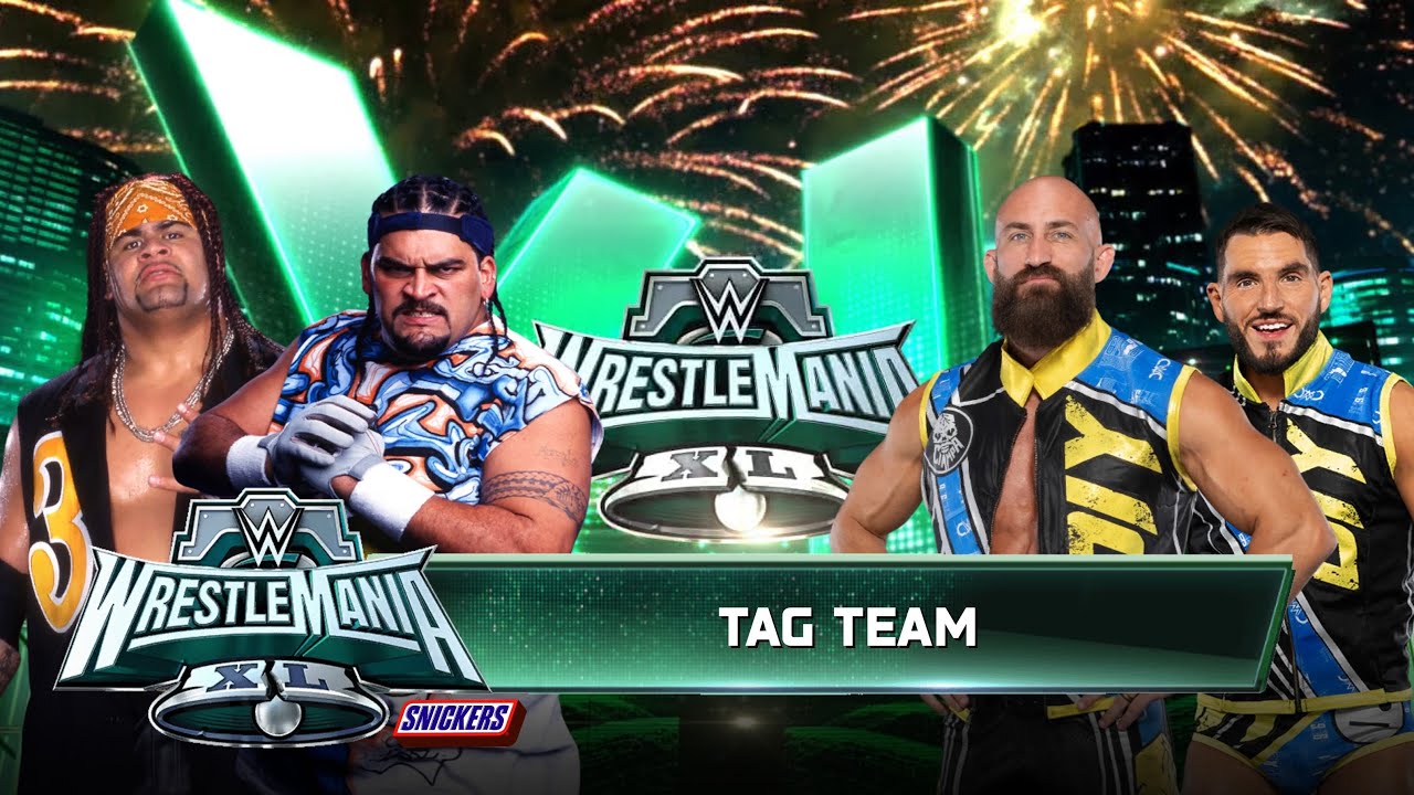 WWE 2K25 3-Minute Warning vs Diy Tag team Match - YouTube