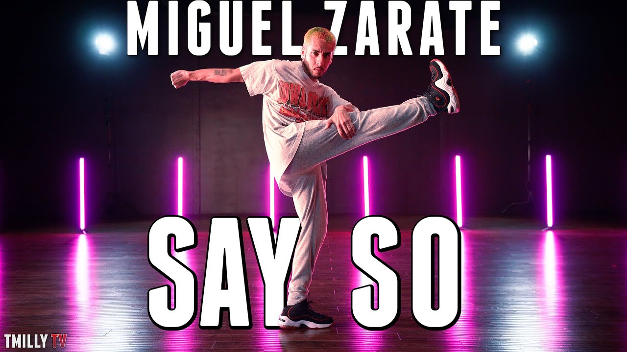 Doja Cat - Say So - Dance Choreography & Tutorial by Miguel Zarate ...