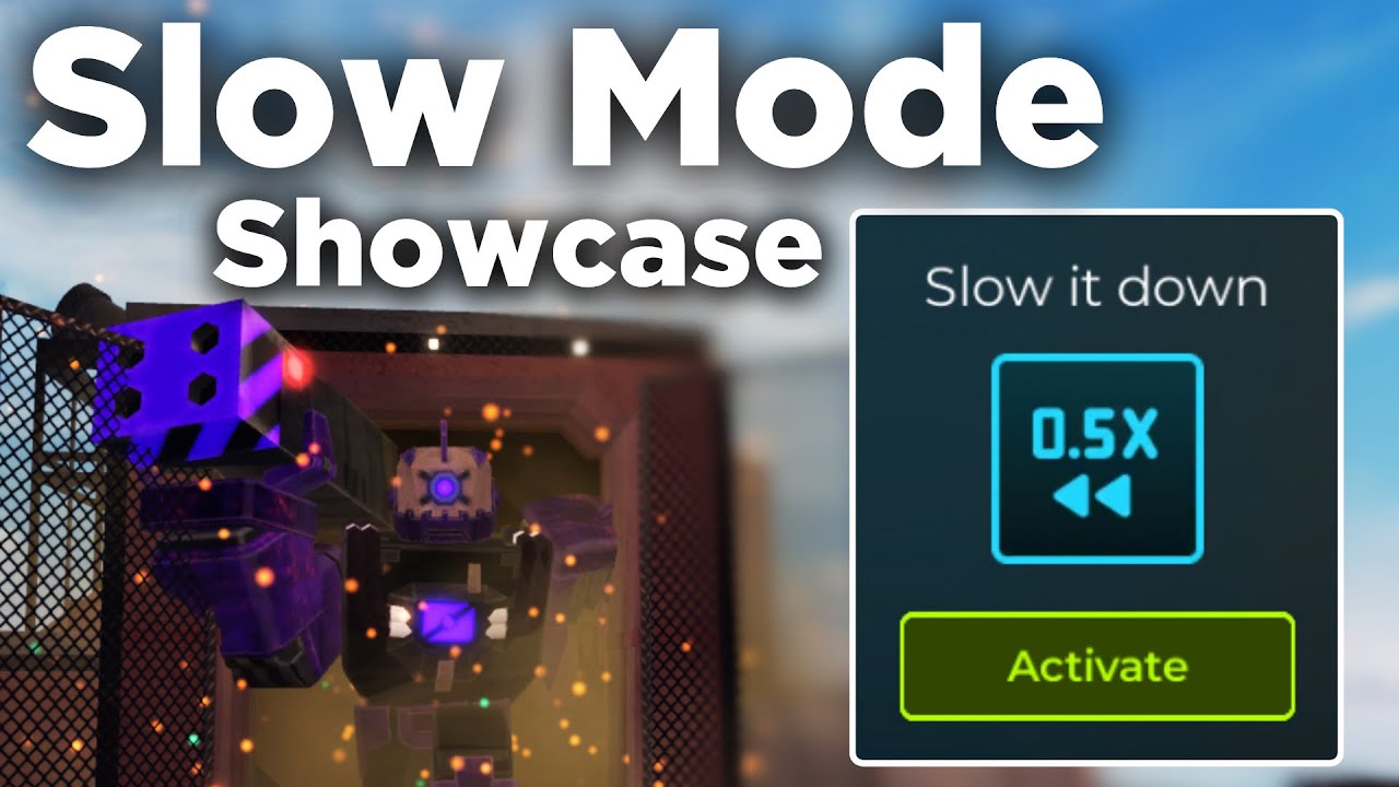 TDX SLOW MODE Showcase in Endless Mode (QOL Update) | Roblox TDX - YouTube