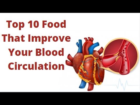 Top 10 Foods to Improve Your Blood Circulation - YouTube