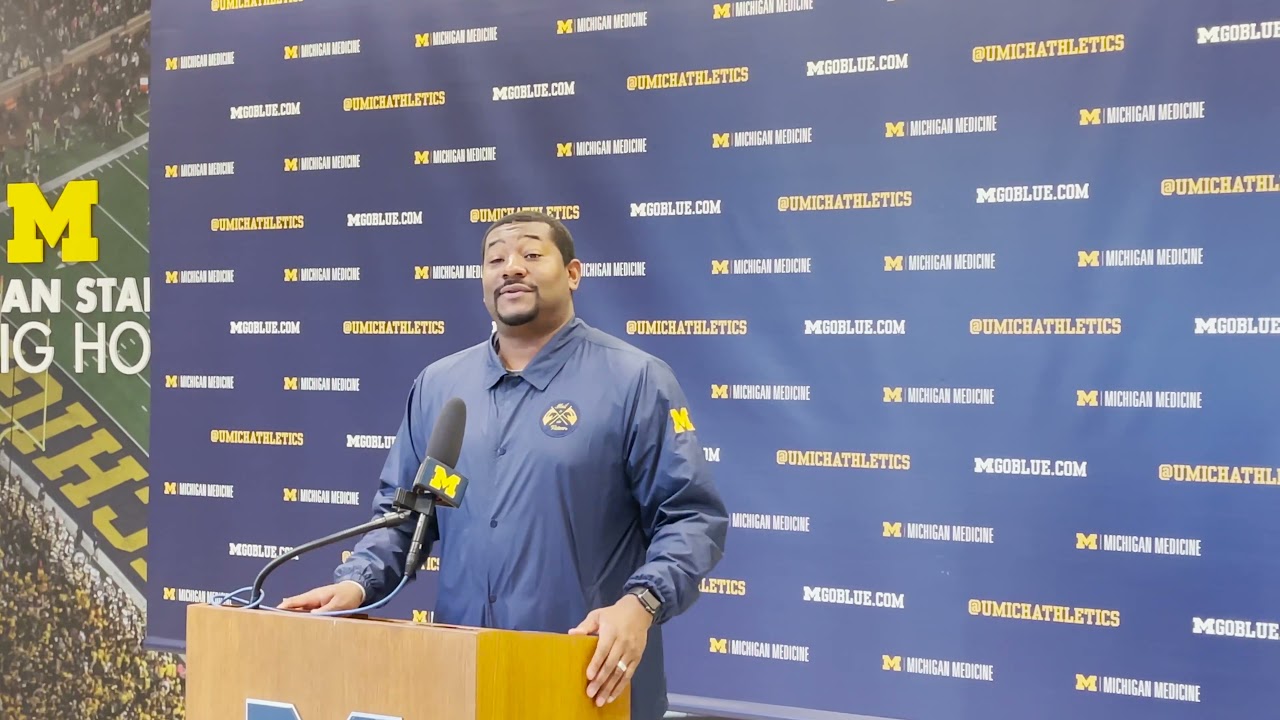 Michigan Safeties Coach Ron Bellamy Discusses Bouncing Back From MSU ...