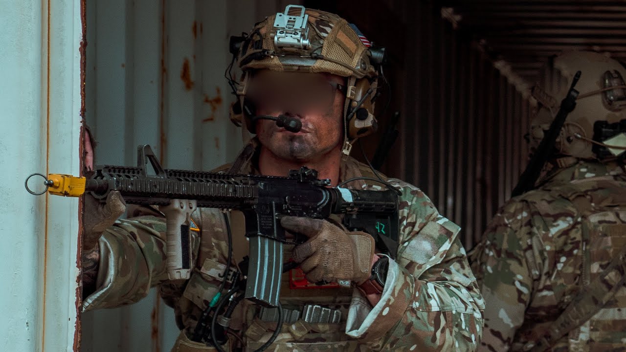 U.S. Army 7th SFG(A) train on Maritime Interdiction and Halo Jump (Eng ...