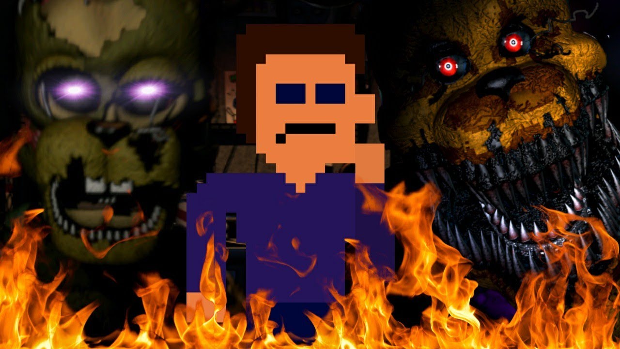 William Afton is in Ultimate Custom Night, NOT Michael Afton (Five ...