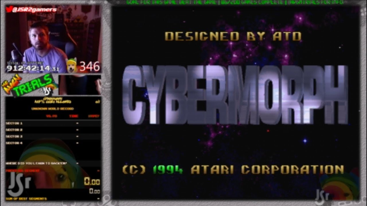 #87: Cybermorph Full Game Playthrough & Speedrun in 4:01:12! | The AVGN Trials of JSR - YouTube