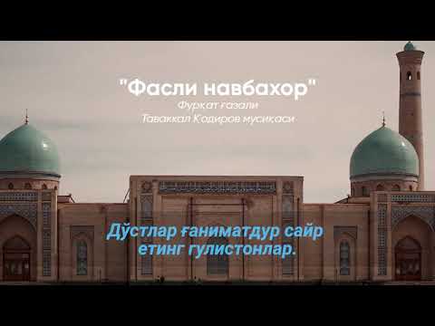 FASLI NAVBAHOR (KARAOKE) MINUS. Tavakkal Qodirov.   #maqomchallenge #bahor #uzbekistan #jonliijro