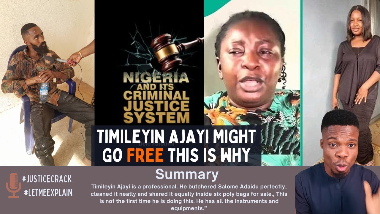 Timileyin Ajayi Might go free this is why #LetMeExplain - YouTube